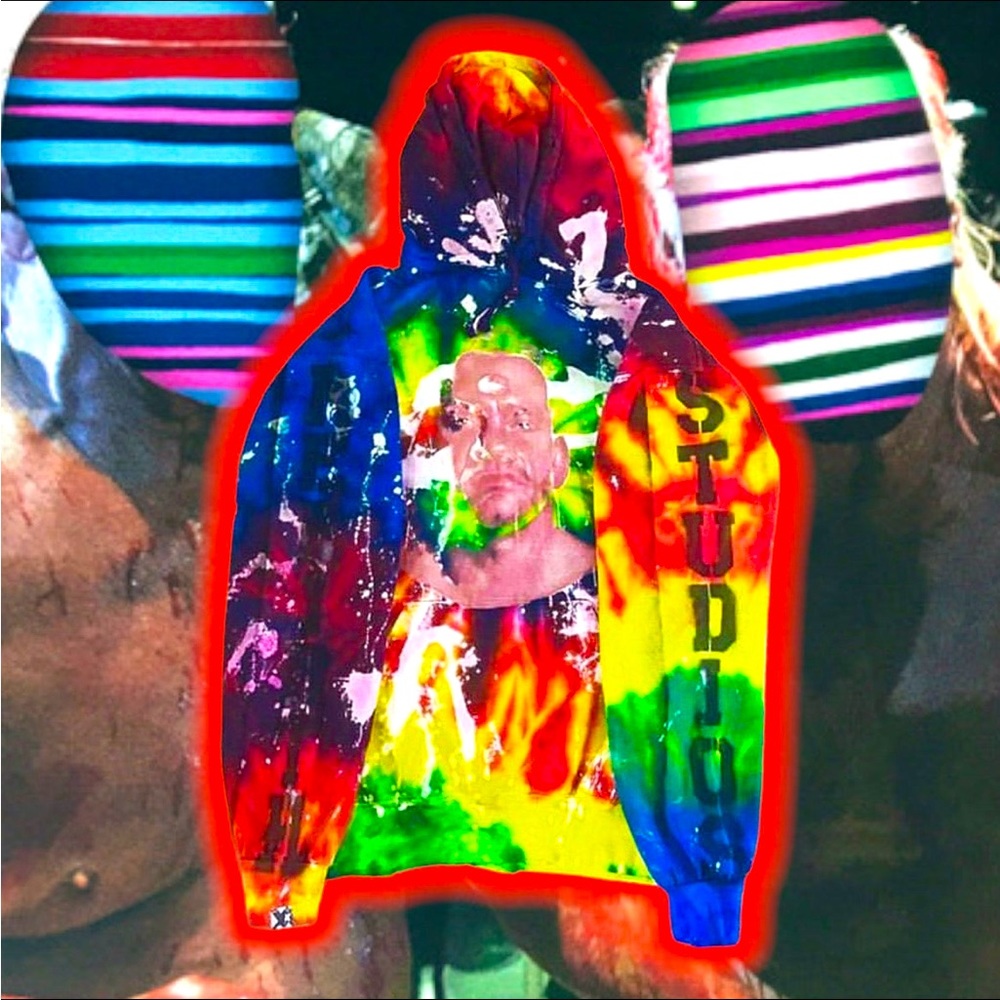 Chris Benoit Gxfr Rebirth Fourth Rope Hoodie - Gem